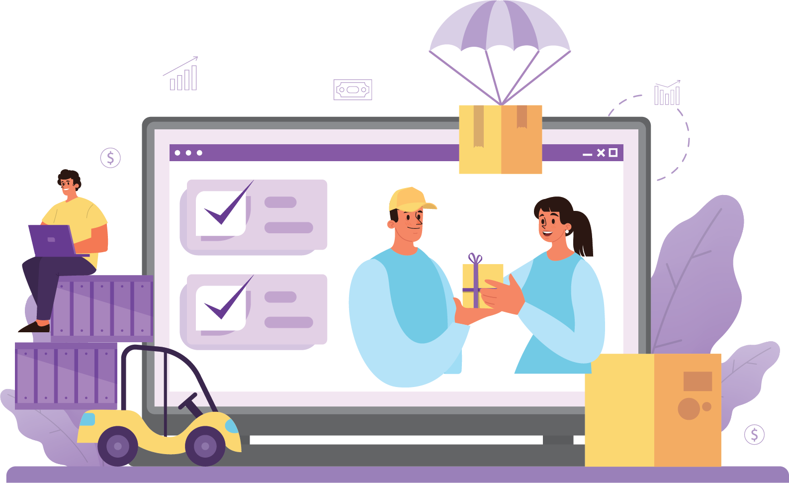 Courier Management - Infovaly-IT Service and Solution